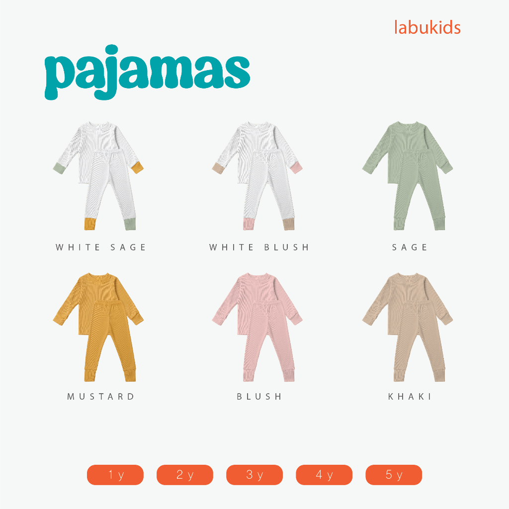 Jual Labu Kids - Toddler Pajamas | Baju Tidur Anak Piyama Anak | Shopee ...