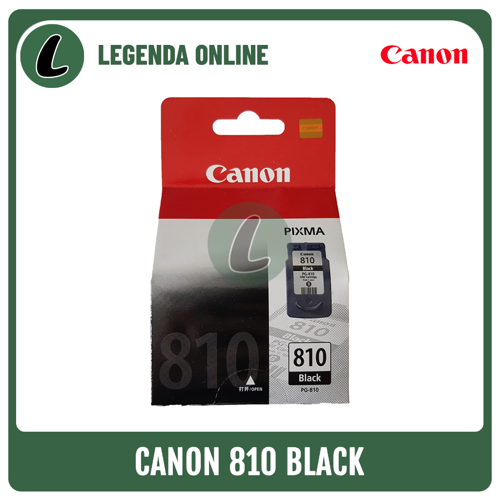 Jual Cartridge Canon 810 PG-810 Black Tinta Original (untuk iP2770 ...