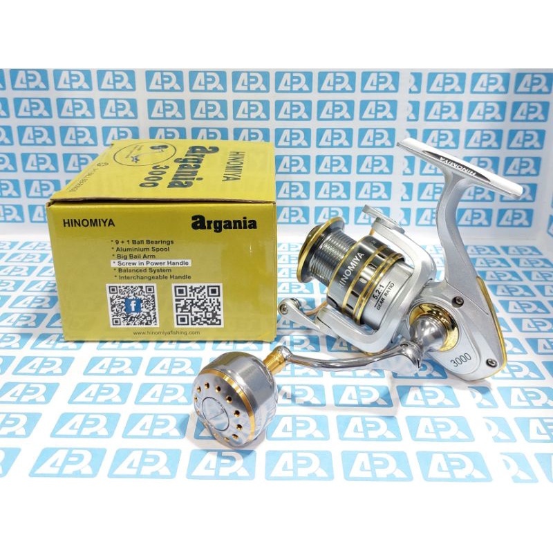 Jual Reel Hinomiya Argania 3000(9+1bb) | Shopee Indonesia