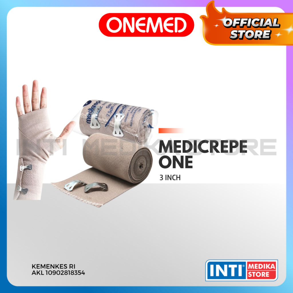 Jual ONEMED - Medicrepe Elastic Bandage | Verban Elastis Perban ...