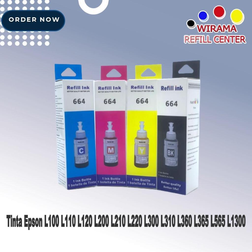 Jual Tinta Epson 664 L100, L110, L120, L200, L210, L220, L300, L310 ...