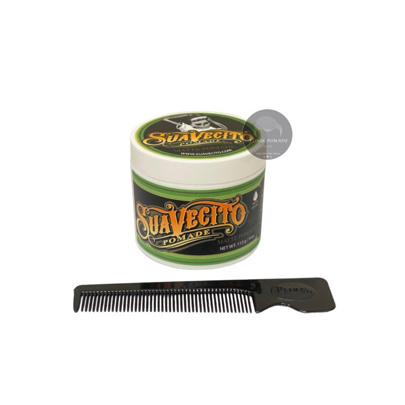Jual SUAVECITO MATTE POMADE 4oz STRONG ORIGINAL USA NATURAL LOOKS ...