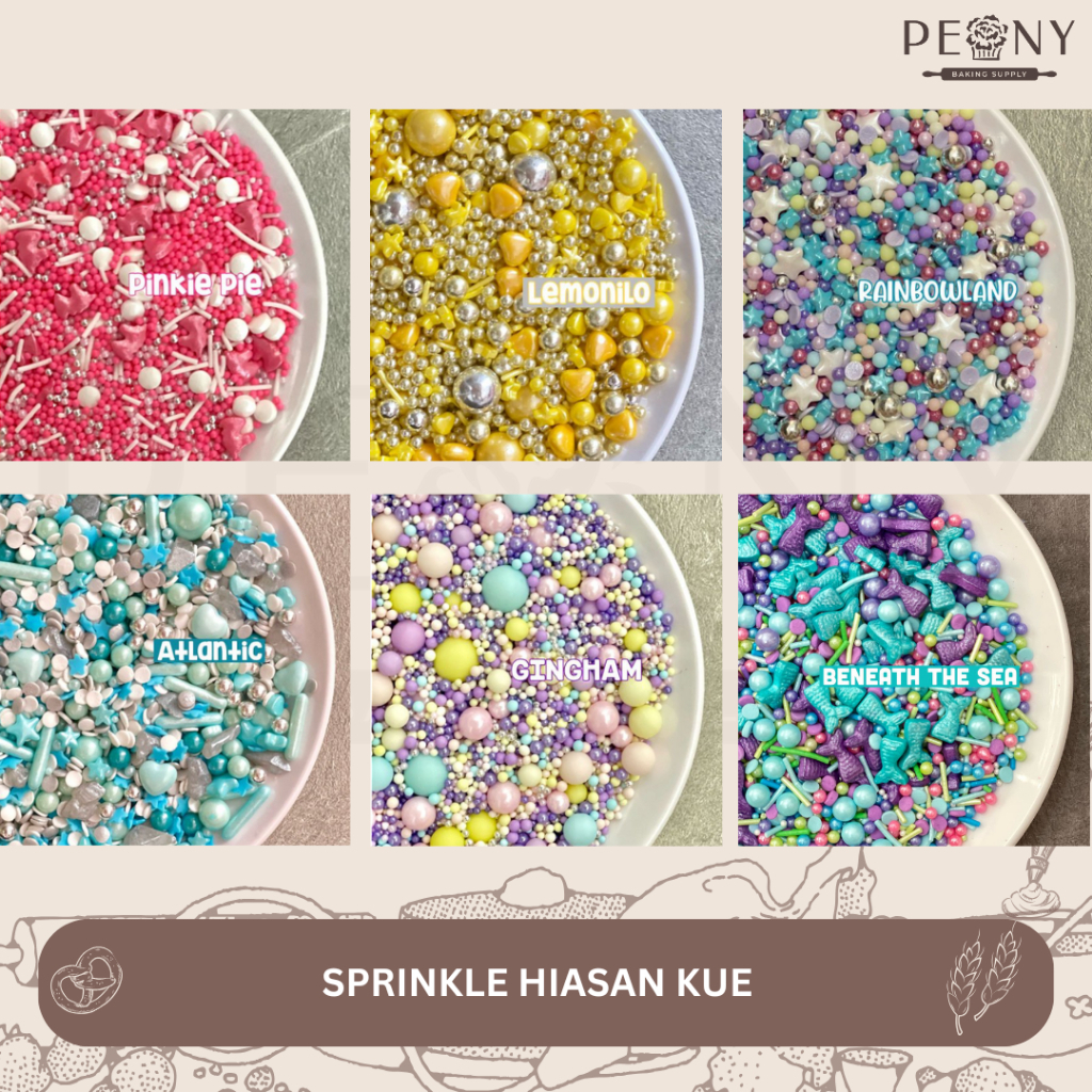 Jual SPRINKLE KUE 1 HIASAN KUE 50 GR DAN 10 GR | Shopee Indonesia