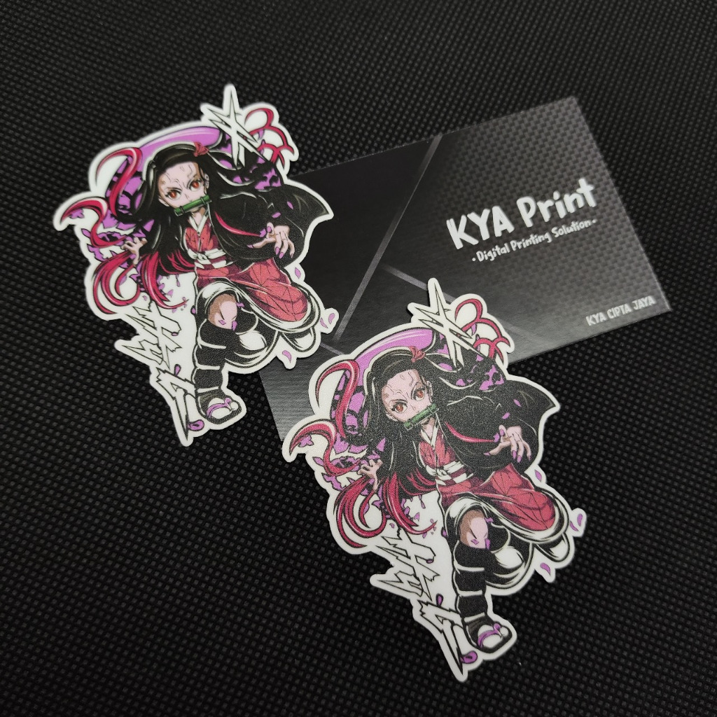 Jual Premium Sticker Nezuko Kimetsu no Yaiba / Demon Slayer | Shopee ...