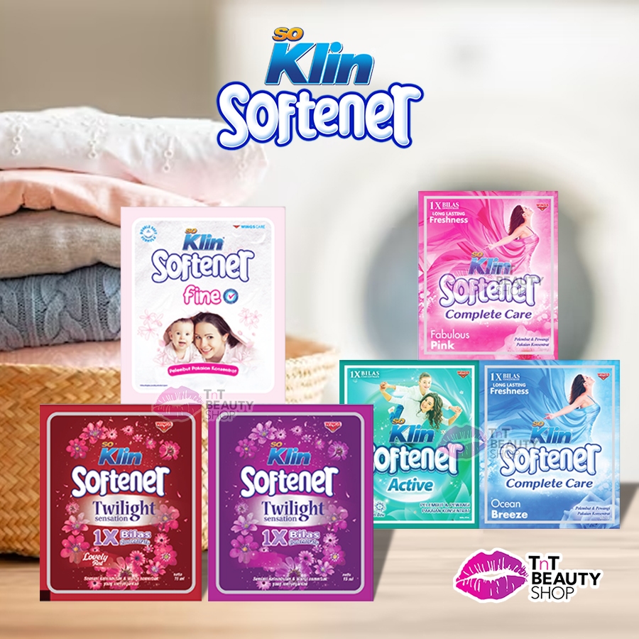 Jual SoKlin Softener 1x Bilas Sachet 13ml - 14ml - So Klin Softener ...