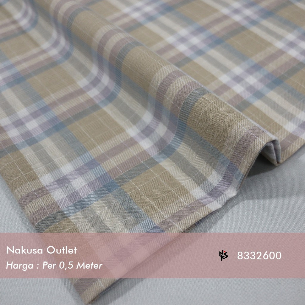 Jual Kain Katun Combed 30s Premium Motif Kotak Benang Warna (Yarn Dyed ...