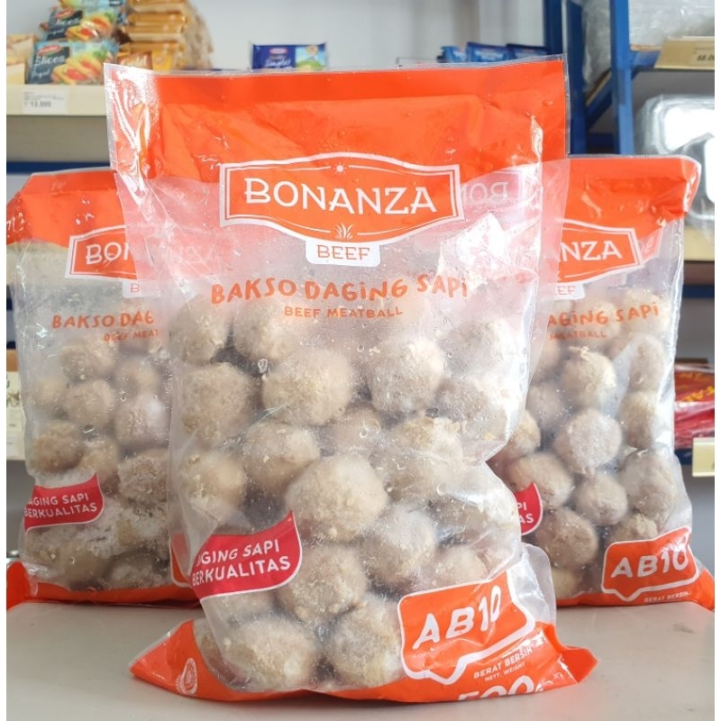 Jual Bonanza Bakso 500Gr / Bakso Sapi Bonanza 500Gr / Daging Bakso Sapi ...
