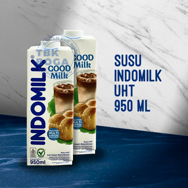 Jual Susu UHT Indomilk 950 ml Full Cream Cair Plain Indo Milk | Shopee Indonesia