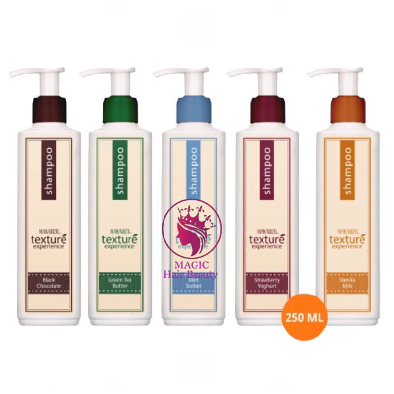 Jual Makarizo Texture experience Shampoo 250ml | Shopee Indonesia