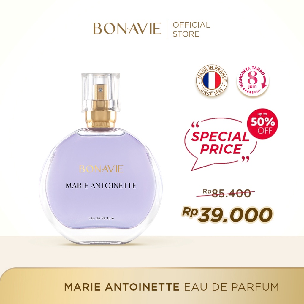 Jual Produk Keren Bonavie Eau de Parfum Marie Antoinette 3ml | Shopee ...