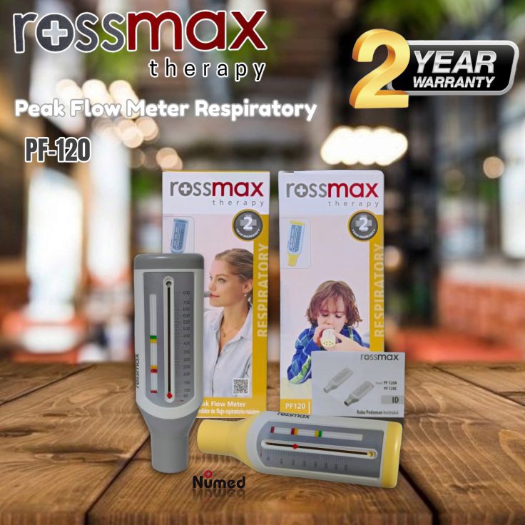 Jual Terbaru Rossmax Peak Flow Meter Alat Cek Asma Anak Dewasa PF12A ...