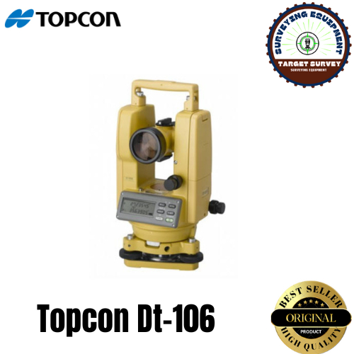 Jual Digital Theodolite Topcon DT 106 / DT106 Bekas Second Harga Murah | Shopee Indonesia