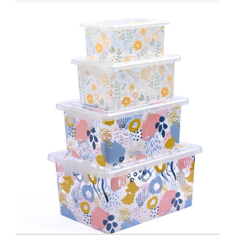 Jual BOX CONTAINER BENING PLASTIK TRANSPARANT BESAR KOTAK SERBAGUNA ...