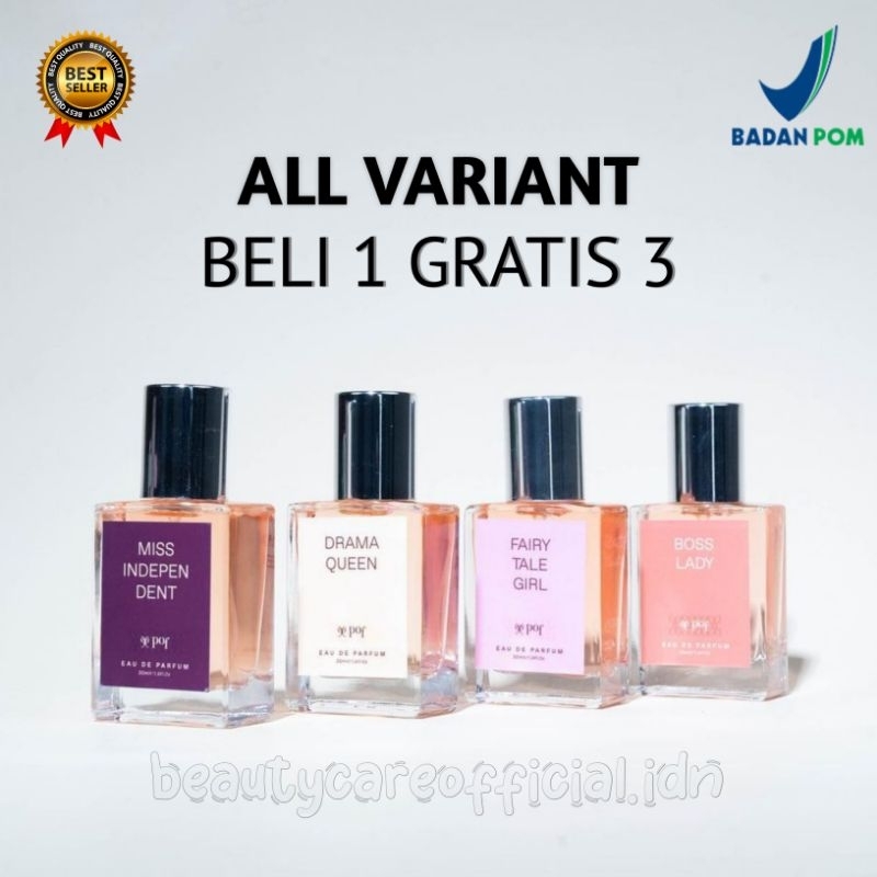 Jual ALL VARIANT BELI 1 GRATIS 3 PARFUM POF MISS INDEPENDENT DRAMA ...