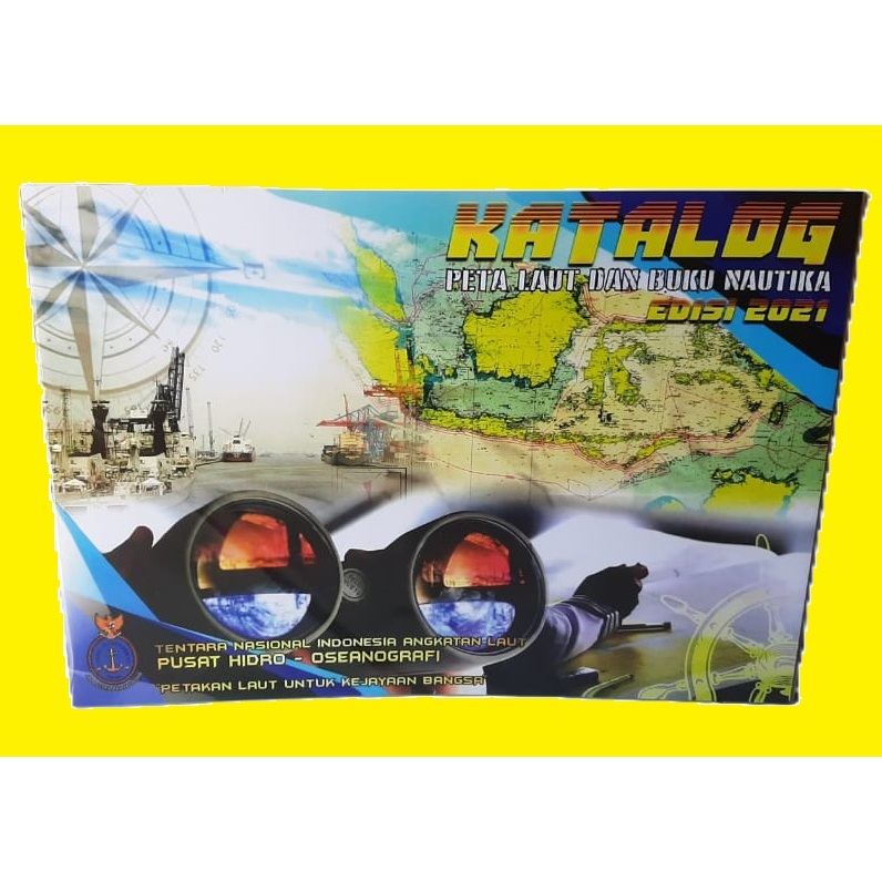 Jual Katalog Peta Laut Dan Buku Nautika Indonesia Nautical Chart and ...