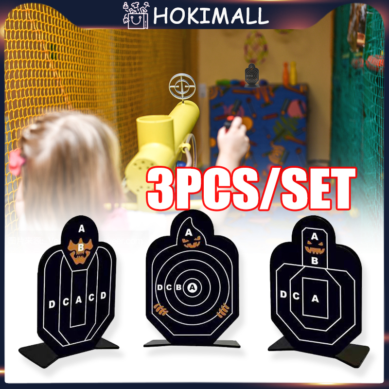 Jual 3pcs/Set Shooting Target Sasaran Shooting Practice Tool Tactical ...