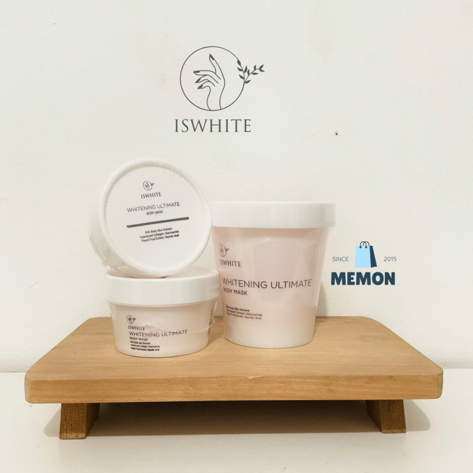 Jual ISWHITE Body Mask Travel Size 70gr Pencerah Tubuh Body Mask Mini Size | Shopee Indonesia