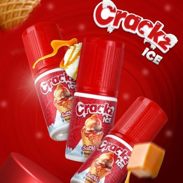 Jual LIQUID CRACKZ ICE V3 30ML BELGIAN ICE CREAM 25M | Shopee Indonesia