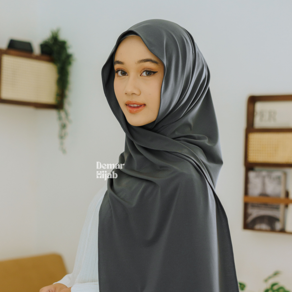 Jual Demar Hijab - Medina (Pashmina Inner Oval Menutup Leher Jersey Super Premium) | Shopee ...