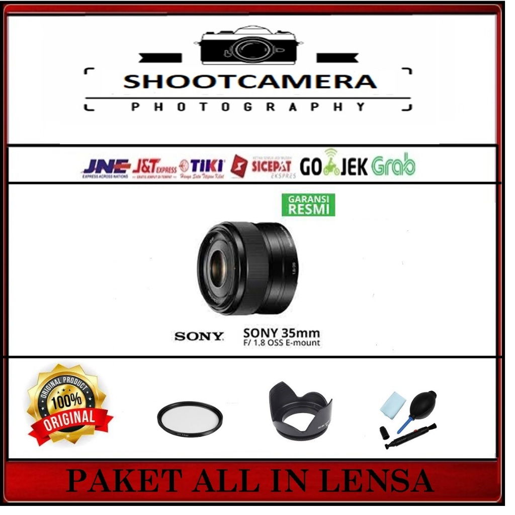 Jual LENSA SONY E 35MM F1.8 OSS E-MOUNT - SONY E 35MM F1.8 OSS | Shopee Indonesia