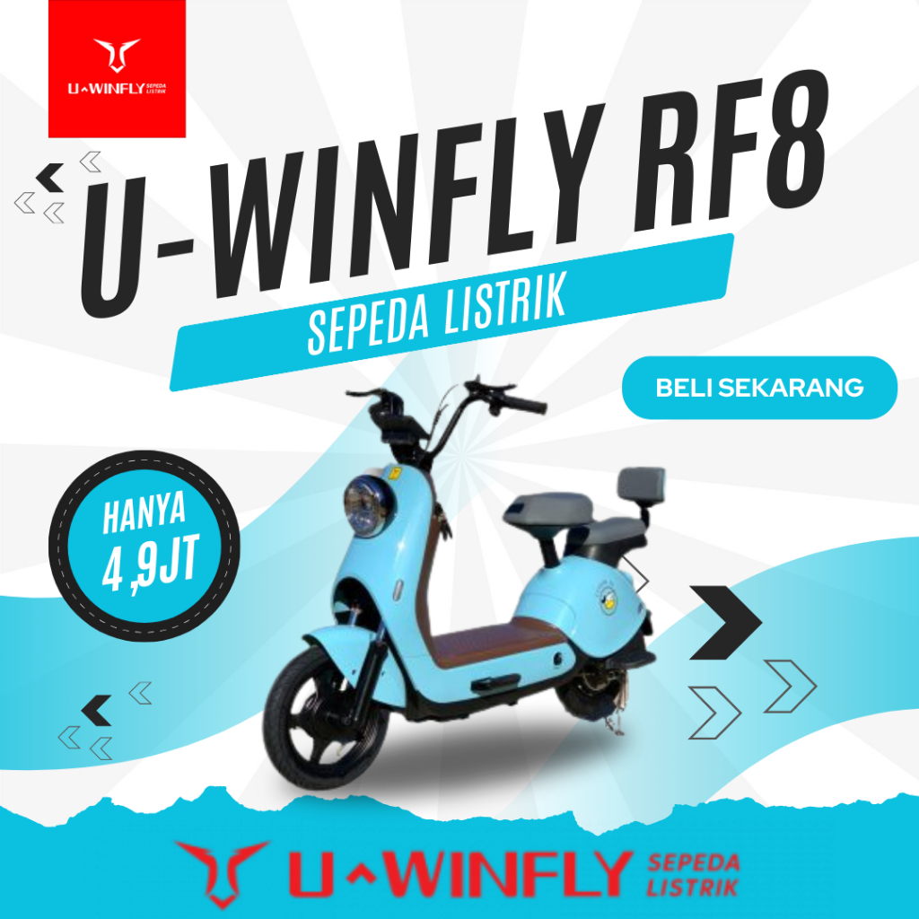 Jual Sepeda Listrik Uwinfly RF8 | Shopee Indonesia