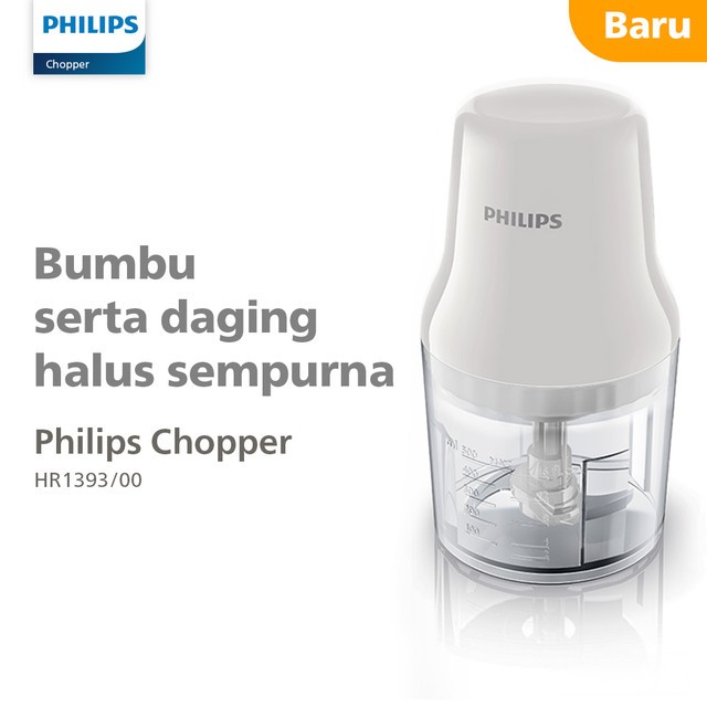 Jual Chopper Philips 0.7 Liter - Hr1393/00 - Chopper - Serbaguna ...