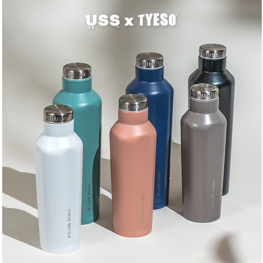 Jual USS x Tyeso Tumbler Botol Minum Aesthetic Korea Beer Bottle 750ml 500ml | Shopee Indonesia