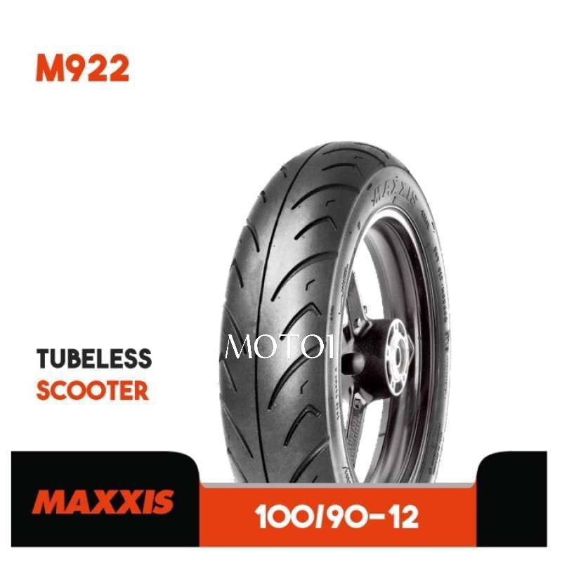 Jual (Free Pentil Tubeless) Ban Maxxis Scoopy New Rear - M922FR ...