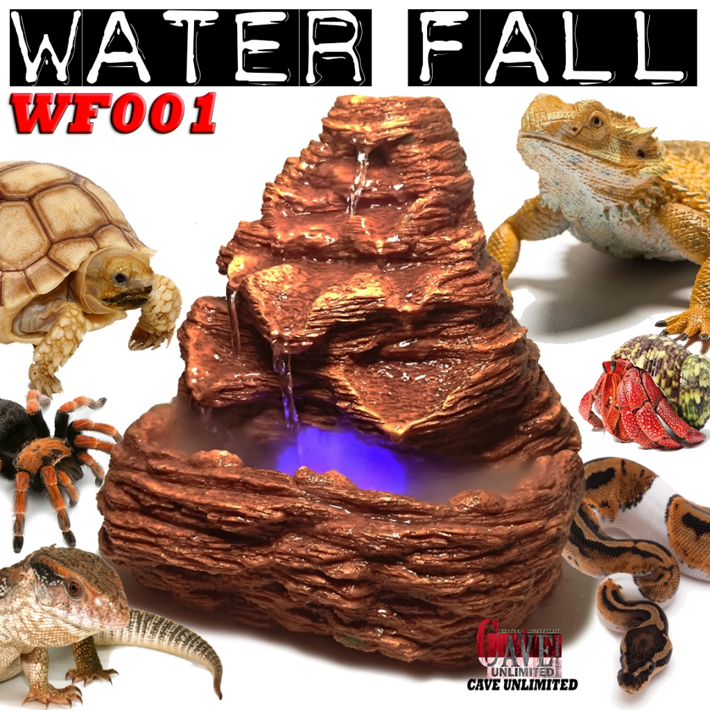 Jual WF001 WATERFALL HIASAN AIR TERJUN AKUARIUM TERRARIUM PALUDARIUM ...