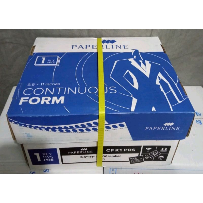 Jual KERTAS CONTINOUS FORM 1 PLY PAPERLINE | Shopee Indonesia