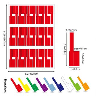Jual 10 Lembar Stiker Label Kabel Penanda Kabel Stiker Label Penanda ...
