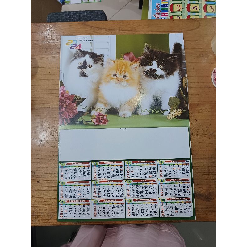 Jual POSTER KALENDER 2024 | Shopee Indonesia
