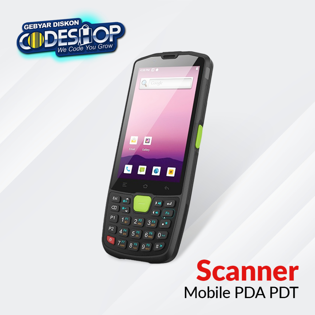 Jual SEUIC AUTOID Q9 Mobile Barcode Scanner Handheld PDT Android 2D ...
