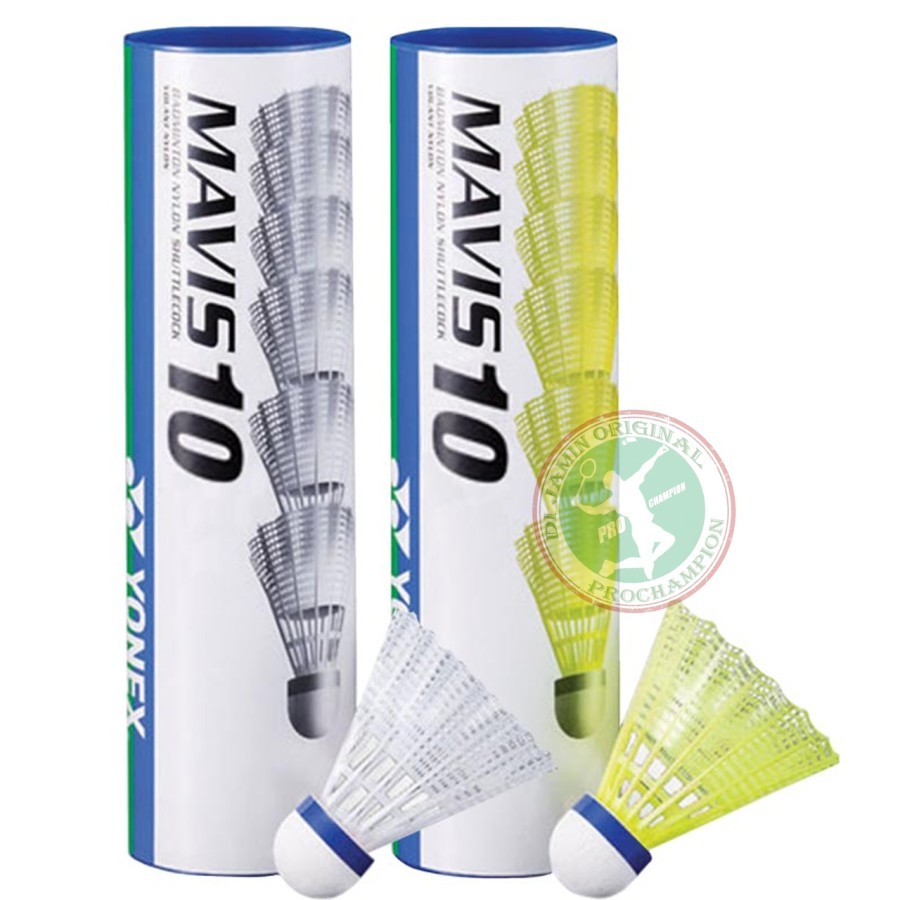 Jual Yonex Mavis 10 Nylon Shuttlecock Kok Cock Badminton Original (6 In ...