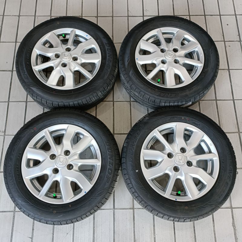 Jual Velg Mobil Second Oem New Brio Ring 14x5 pcd 4x100 + Ban 175 65 R14 | Shopee Indonesia