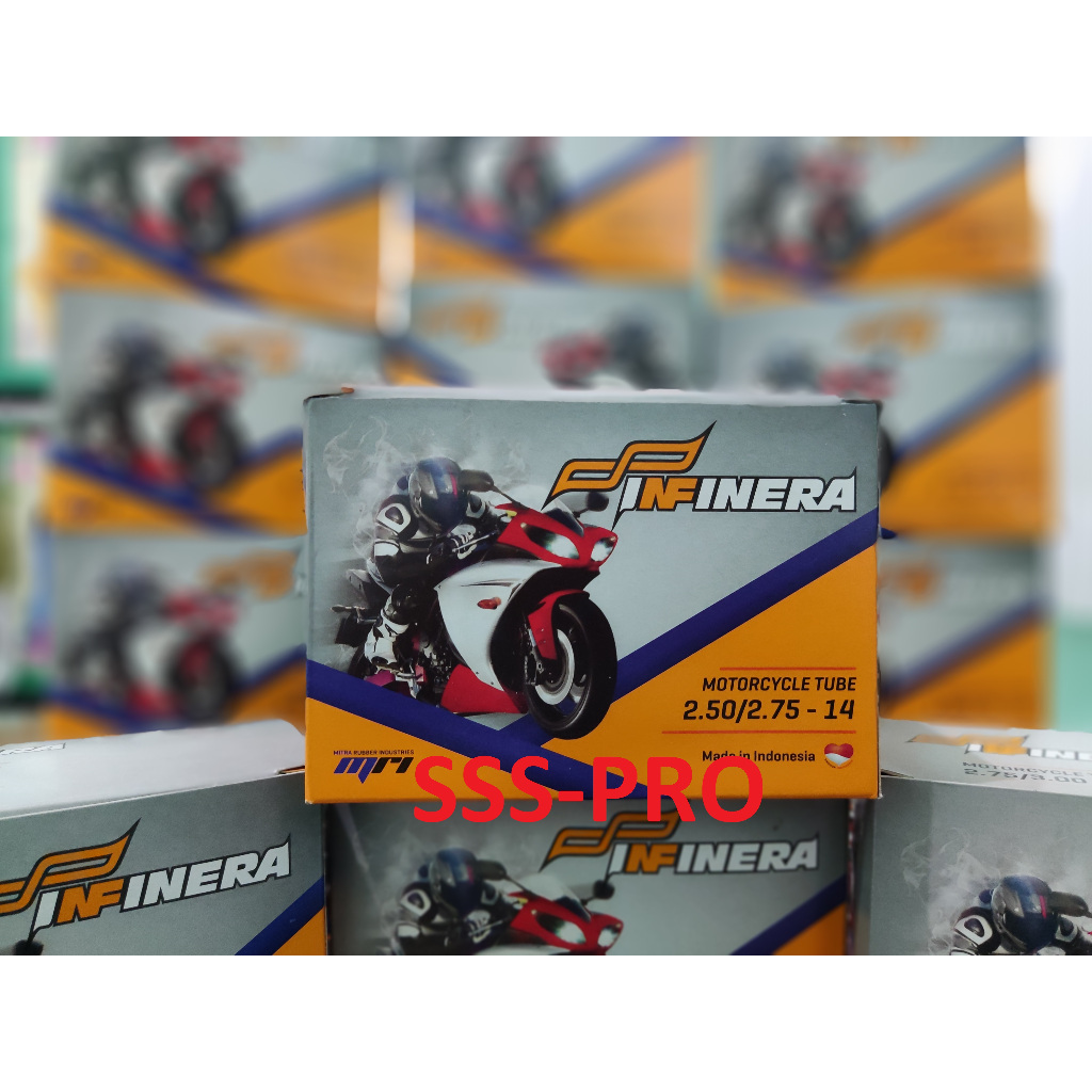 Jual BAN DALAM INFINERA 250/275-14 80/90-14 BAN DALAM DEPAN MATIC | Shopee Indonesia