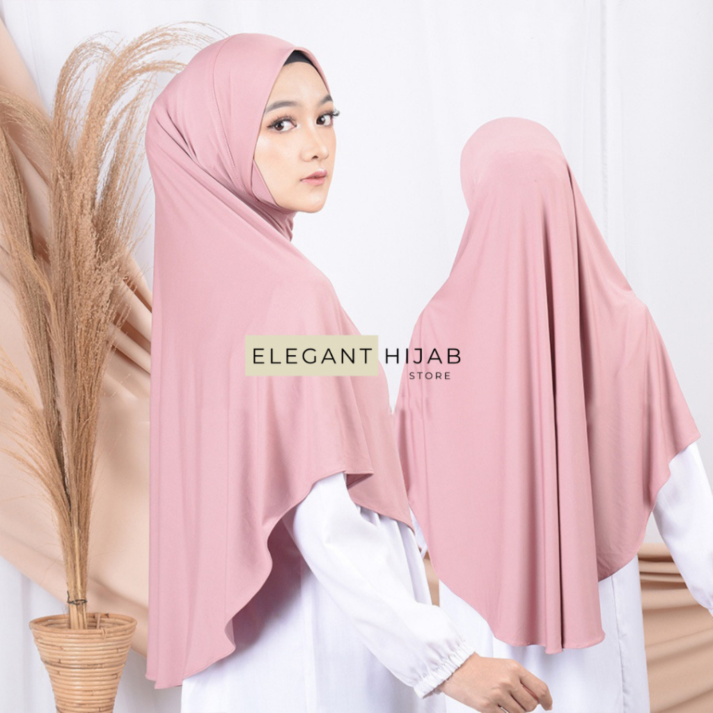 Jual Hijab Dagu Malaysia Jumbo L I Jilbab Instan Malaysia Spandex Jersey Premium | Shopee Indonesia