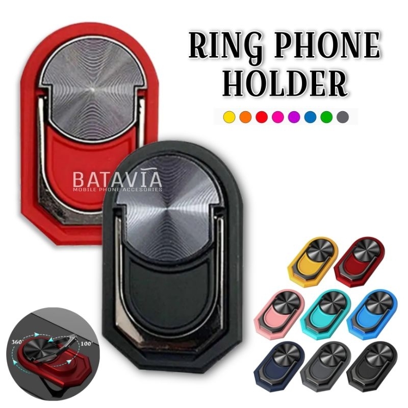 Jual Ring Stand / Ring Phone Holder Degree Rotary 360 | Shopee Indonesia