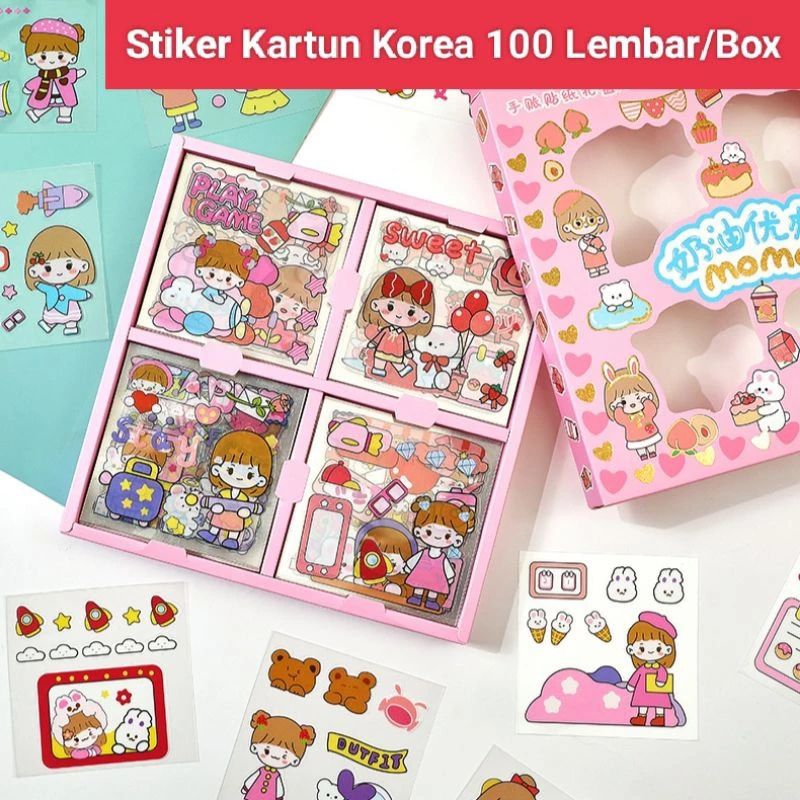 Jual Stiker Mixue dan momo | Shopee Indonesia