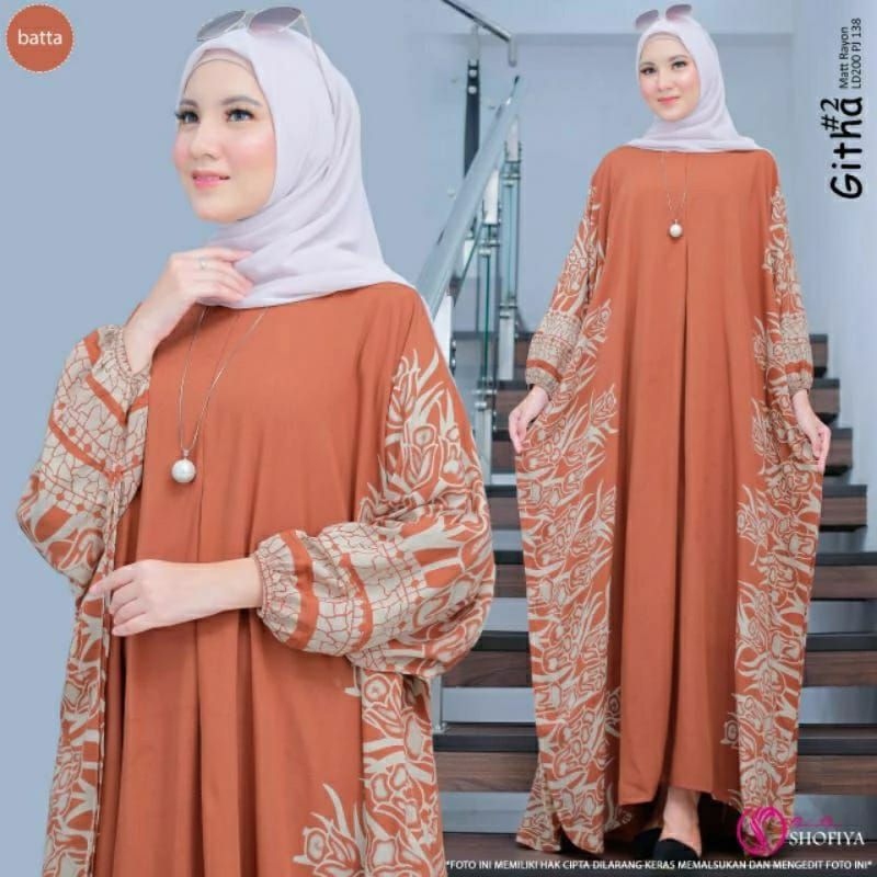 Jual Daster Kaftan Jumbo Terbaru 2024 Premium Daster Kaftan Kekinian ...