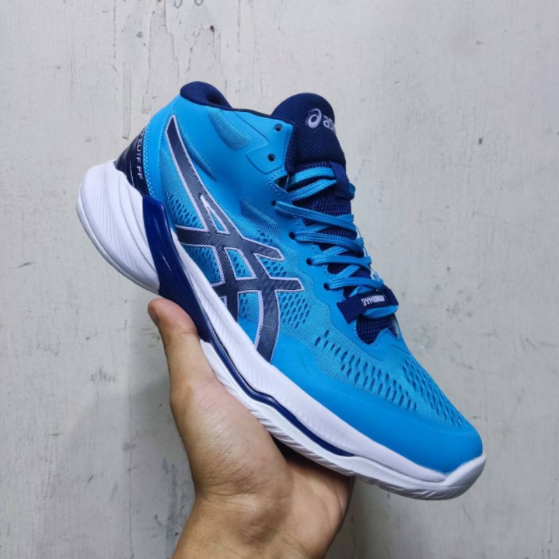 Jual Sepatu Volly Asics Sky Elit Blue Sky // Sepatu Olahraga Pria ...