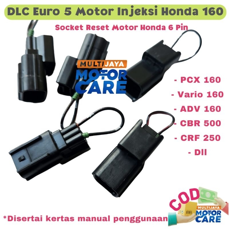 Jual Socket DLC SCS PCX 160 Honda Euro 5 Motor Injeksi 6 Pin | Shopee ...