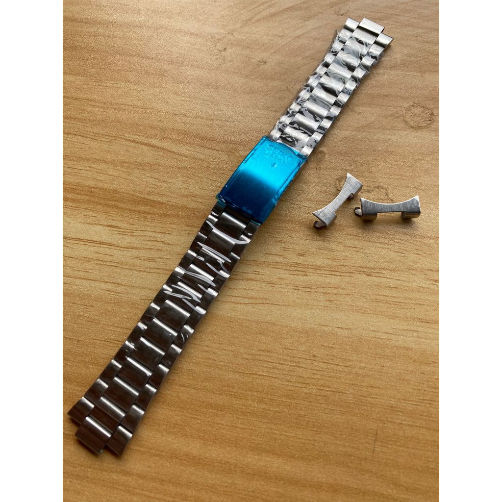 Jual STRAP TALI JAM TANGAN RANTAI SEIKO 5 STAINLESS STEEL LUG 19MM ...