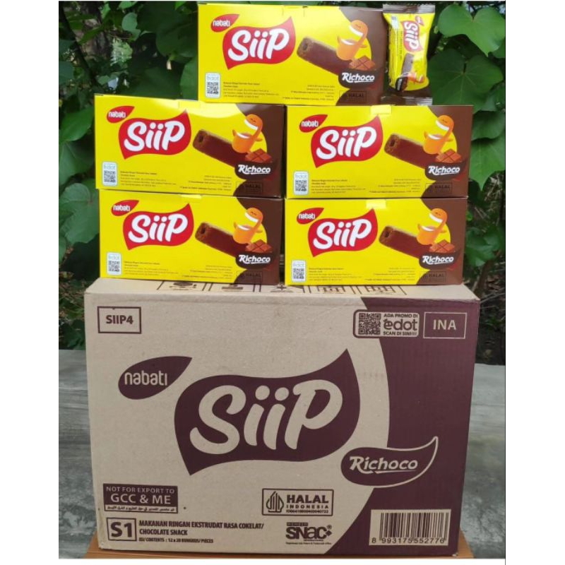 Jual Siip Nabati Per Box (20pcs) | Shopee Indonesia