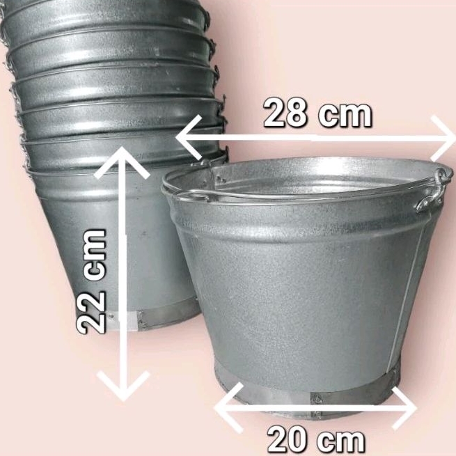 Jual EMBER PLAT/BESI TEBAL BERKUALITAS | Shopee Indonesia