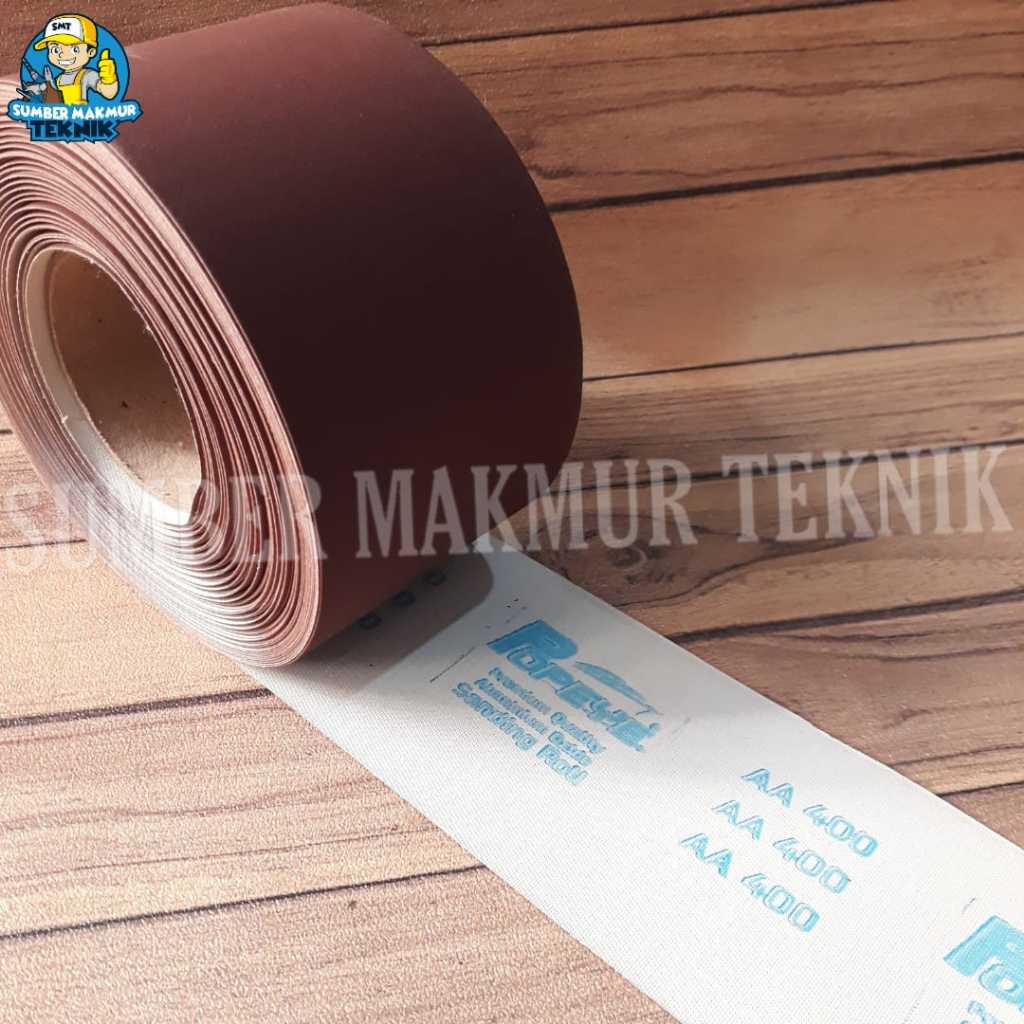 Jual Amplas Rol Meteran Hamplas Roll Murah Kain Grit 400 Per 1 Meter ...