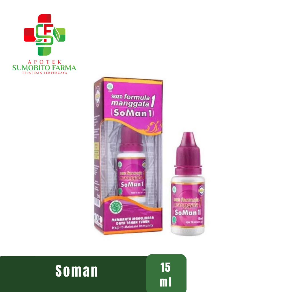 Jual Soman//sozo formula manggata1//obat tetes herbal | Shopee Indonesia