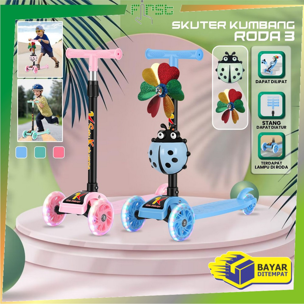 Jual *COD* FH-M95 Mainan Otopet Scooter Anak Otoped Kumbang Skuter Anak ...