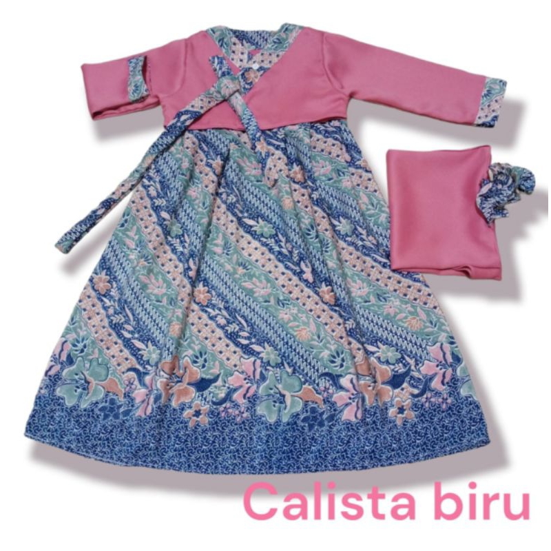 Jual GAMIS BATIK HALUS HANBOK Korea Muslim Anak 1-6thn SET HIJAB ...