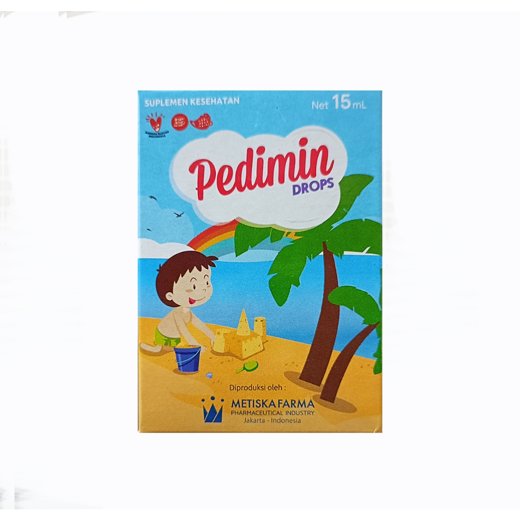 Jual Pedimin Drop 15 mL Vitamin Penambah Nafsu Makan Anak | Shopee ...
